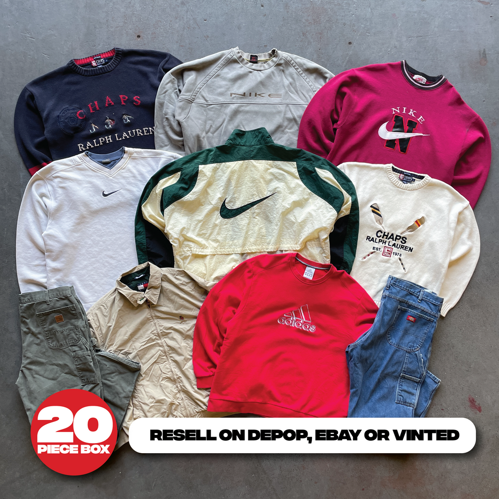 TOO GOOD TO THROW AWAY BOX - 20 PIECE – The Vintage Box Company